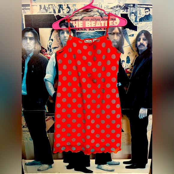 Dresses | 9s Vintage Rave City Babydoll Dress | Poshmark